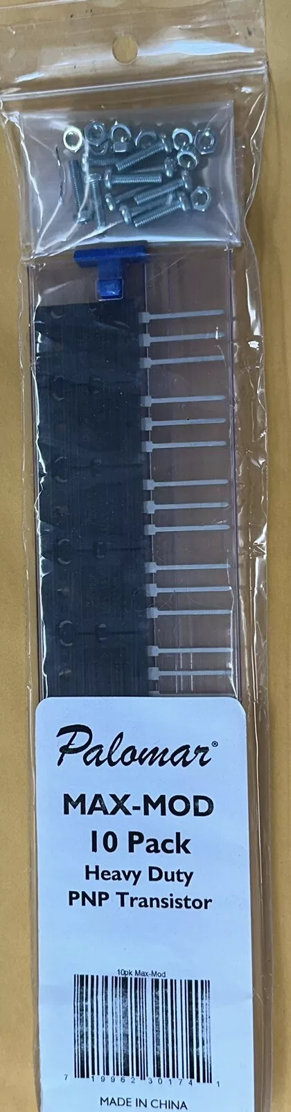 PALOMAR MAXMOD 10PK HIGH POWER PNP POWER TRANSISTOR (MAXMOD 10 PACK)